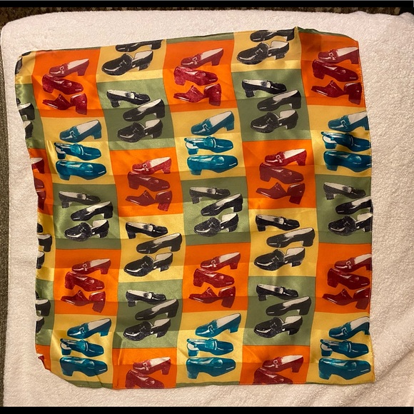 Kenneth Cole | Accessories | Kenneth Cole Vintage Silk Scarf | Poshmark